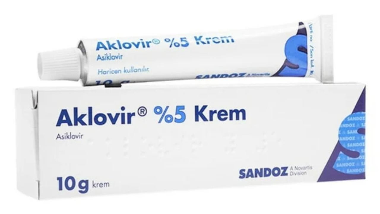 Aklovir krem nedir, ne işe yarar? Aklovir nereye sürülür? - Haberfokus