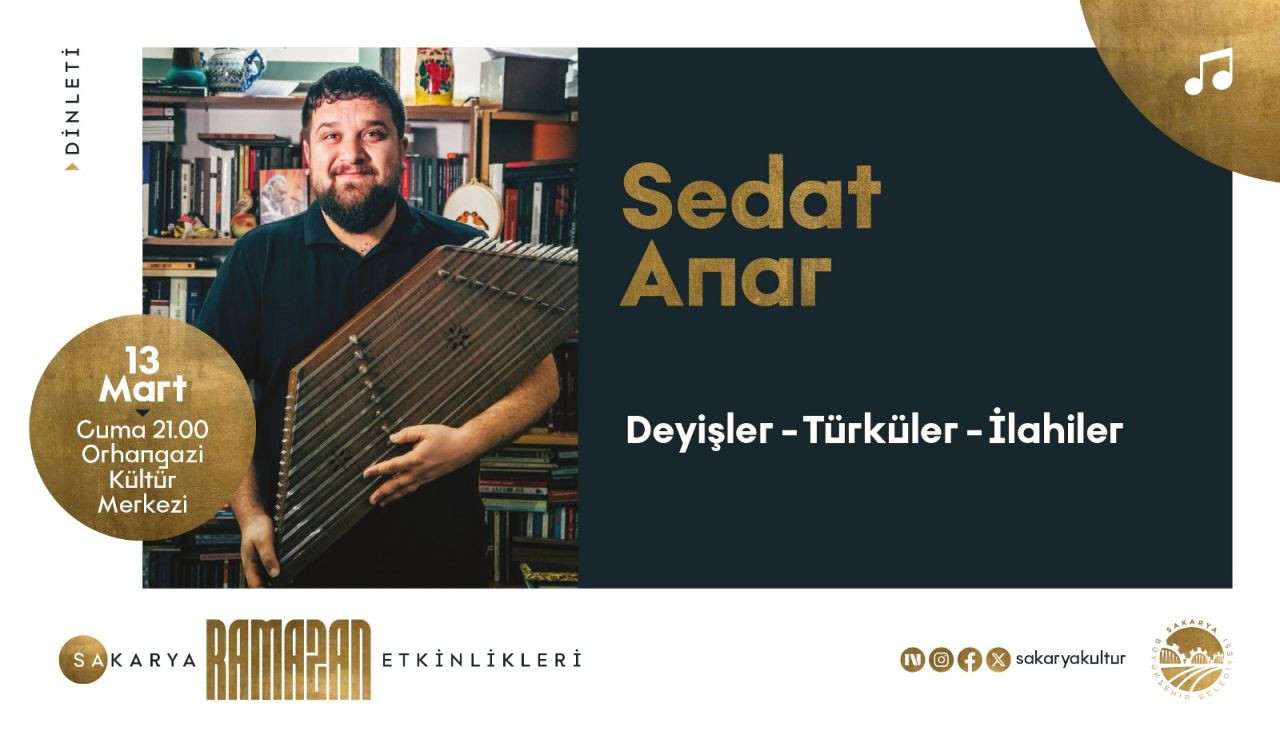 Ramazan Takvimine Sedat Anar Dinletisi ve Film Gösterimiyle Final ...